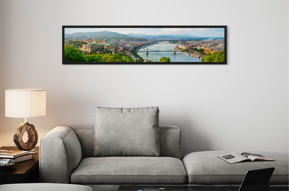 Ultra Panoramic Floating Framed Canvas | Handmade Stunning Prints